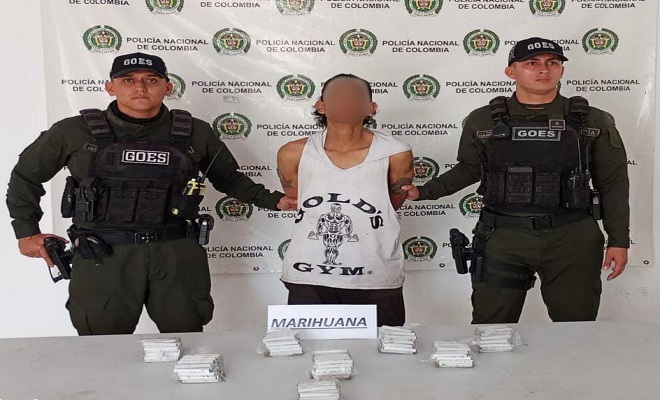 Capturado Un Hombre Con 400 Dosis De Marihuana En Rivera Policía